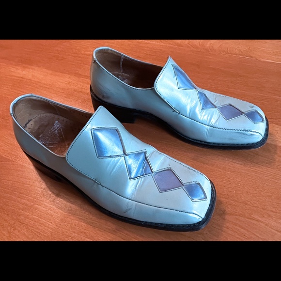 John Fluevog | Shoes | Rare Vintage John Fluevog Buicks Blue Diamond ...